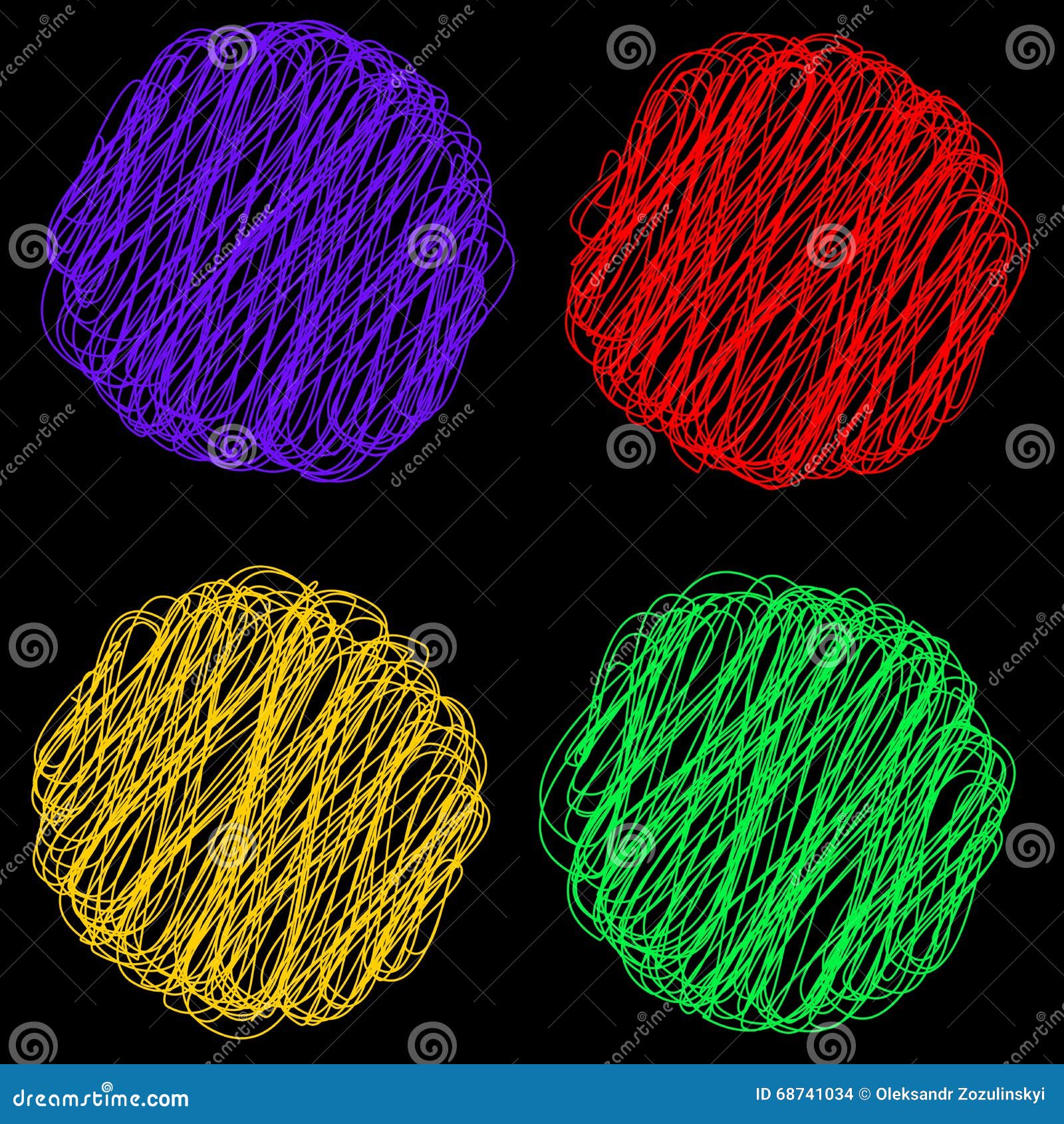 Rope Hank Cartoon Vector | CartoonDealer.com #45357373