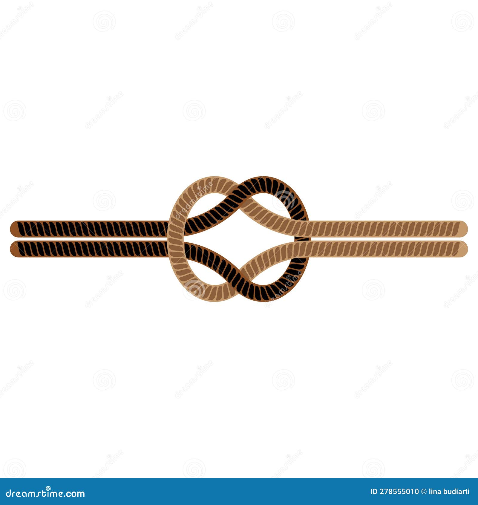 Rope icon vector stock vector. Illustration of background - 278555010