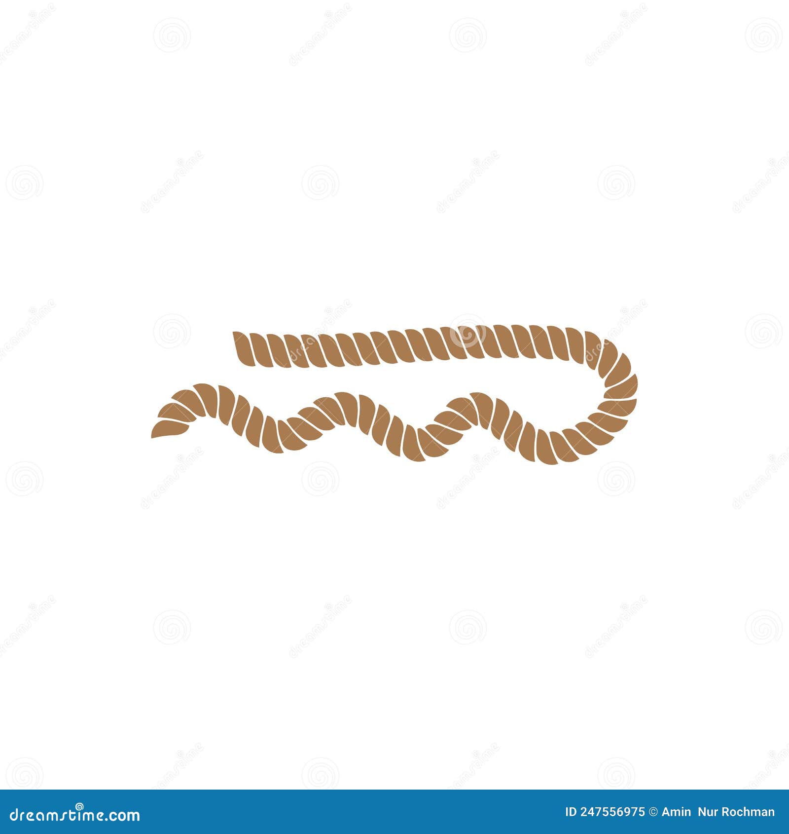 Rope Icon Vector Illustration Template Stock Vector - Illustration of ...