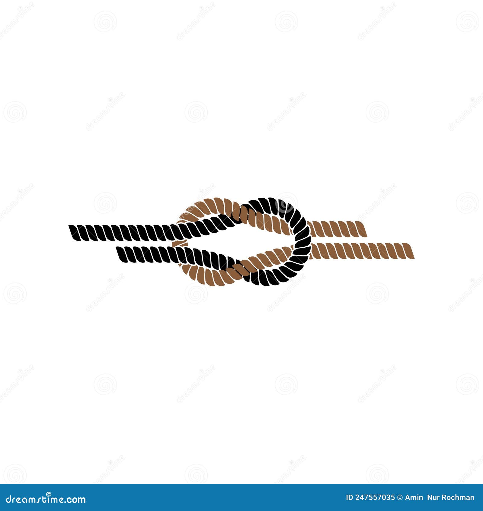 Rope Icon Vector Illustration Template Stock Vector - Illustration of ...
