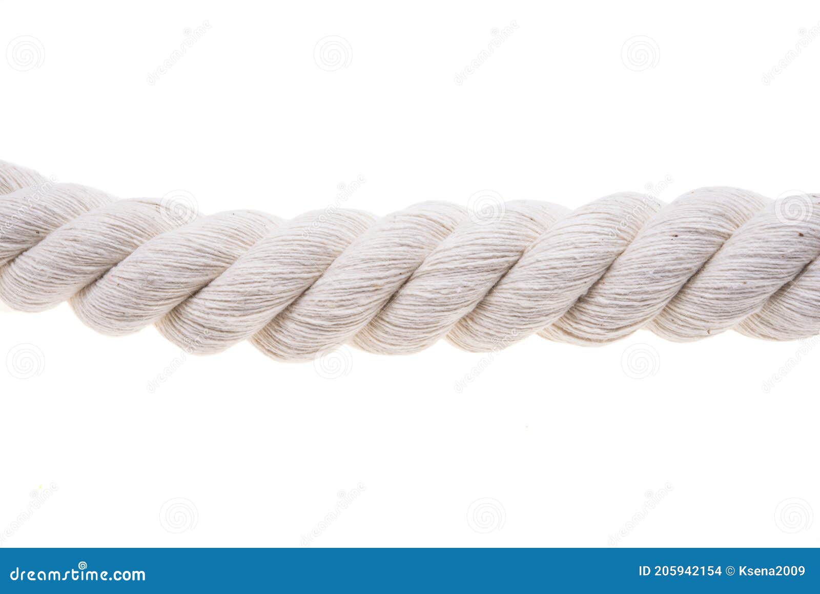 Rope isolated stock photo. Image of style, fastening - 205942154