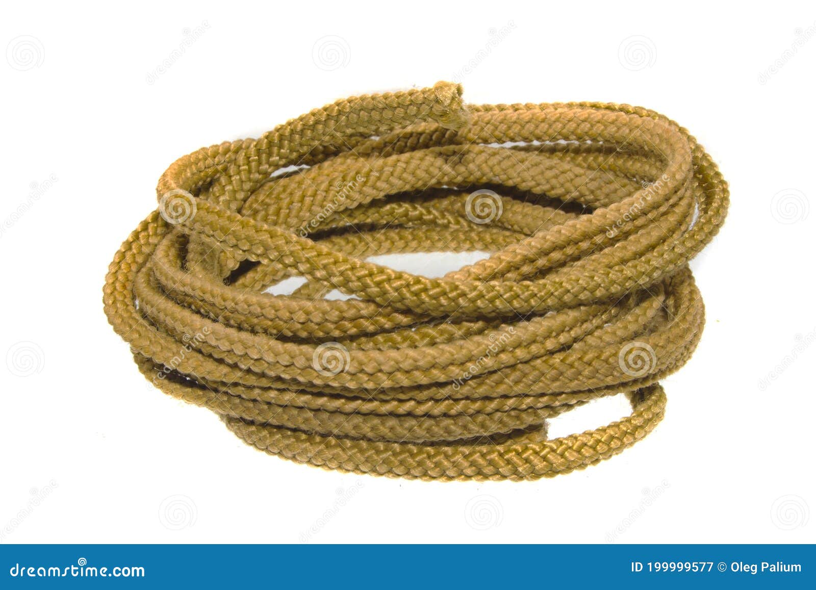 Rope Isolated on White Background Stock Image - Image of rope, link ...