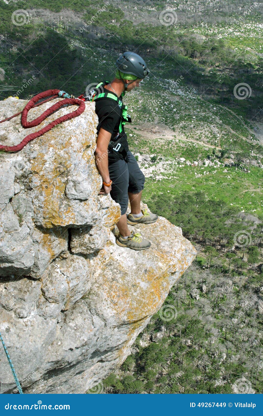 Rope Jumping.Bungee Jumping. Stock Image - Image of adventure ...