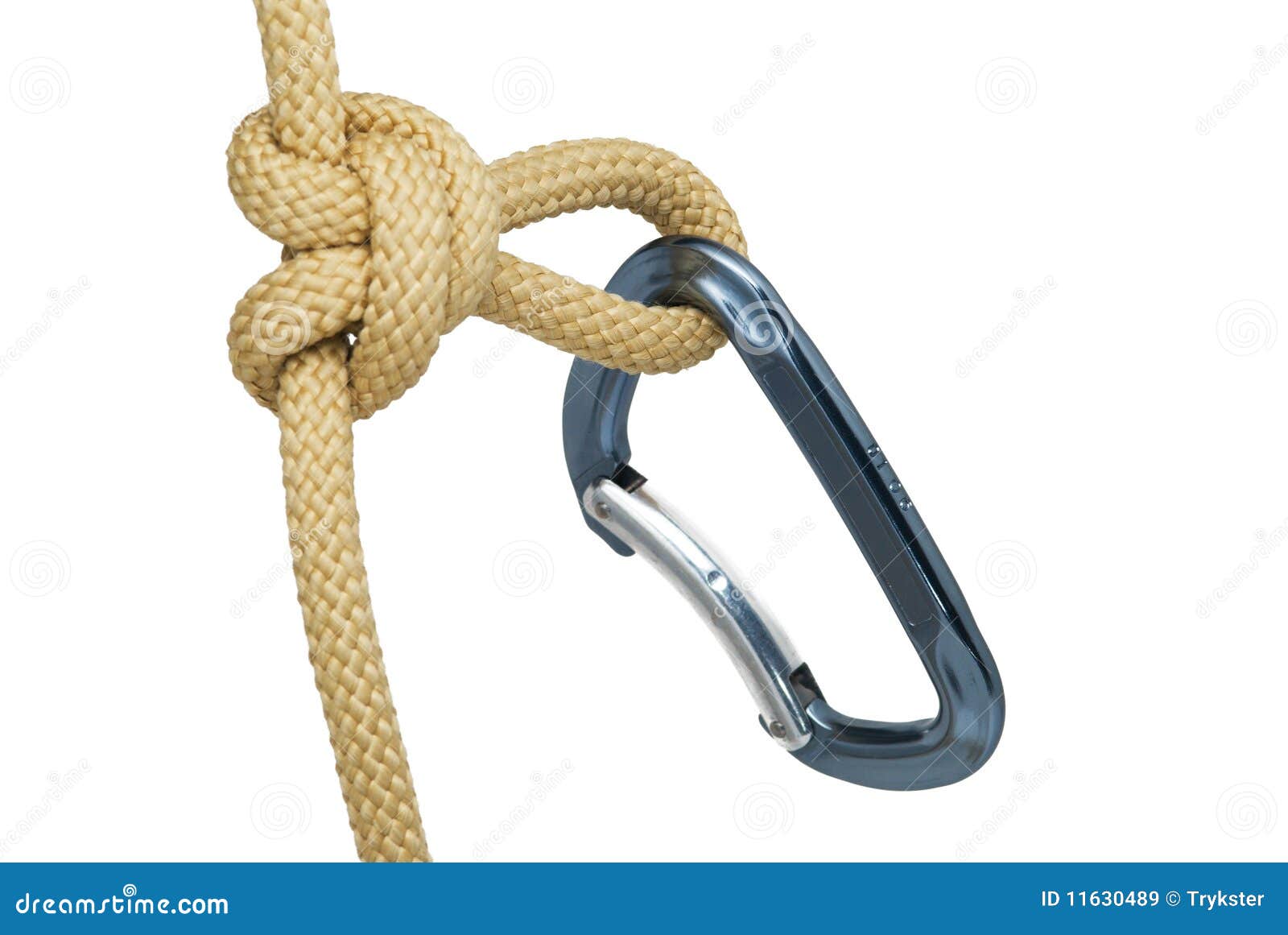 Rope knot. stock image. Image of rigging, loop, clasp - 11630489