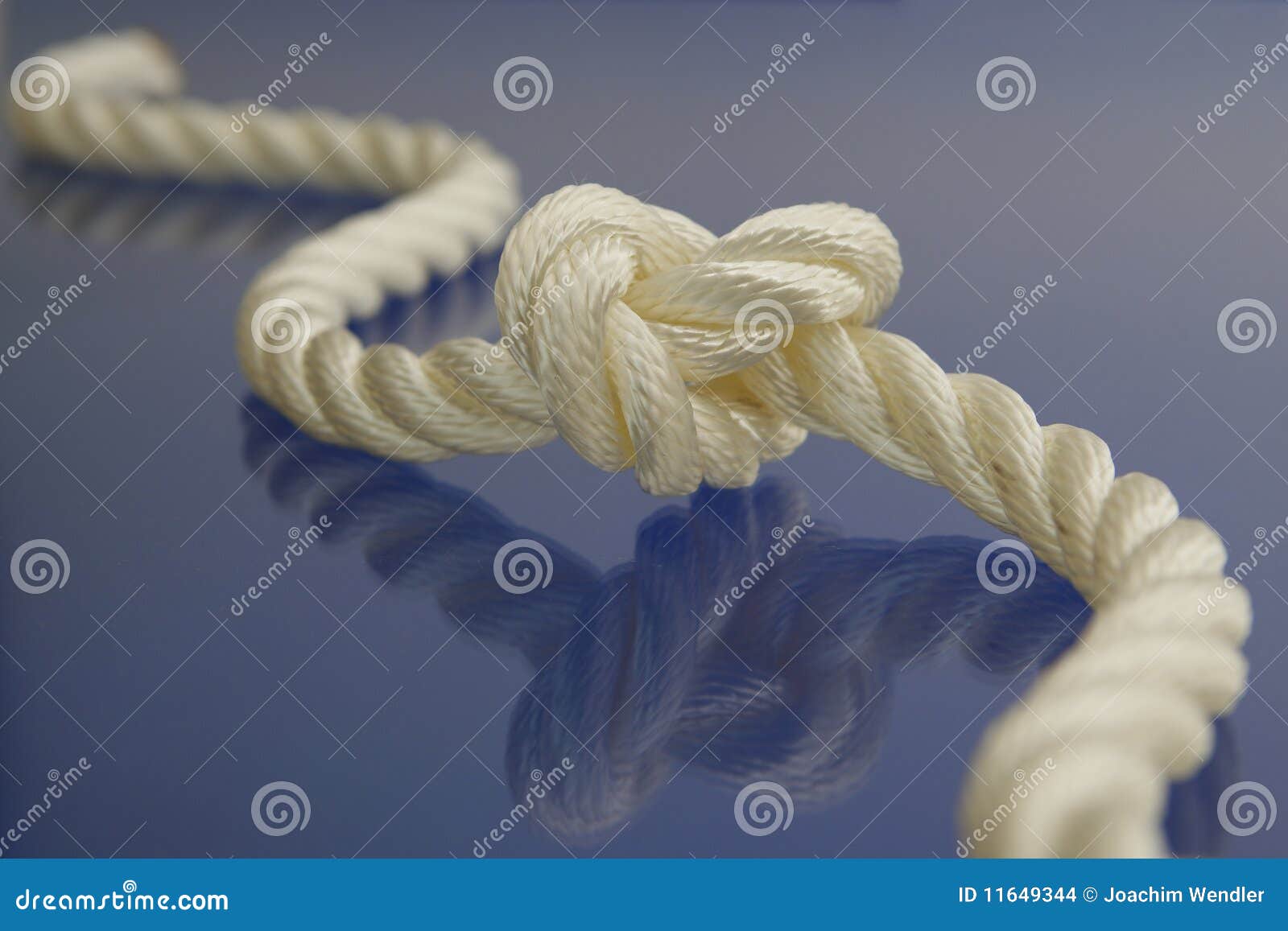 Rope with knot stock photo. Image of spiral, straight - 11649344