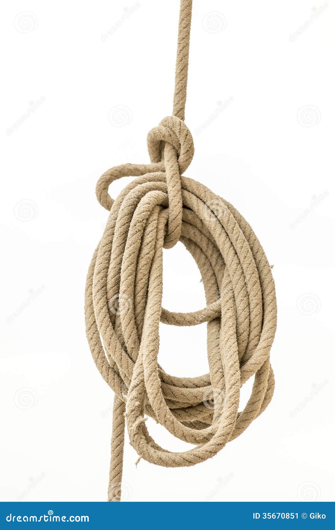 Rope Knot stock image. Image of anxiety, nautical, complexity - 35670851