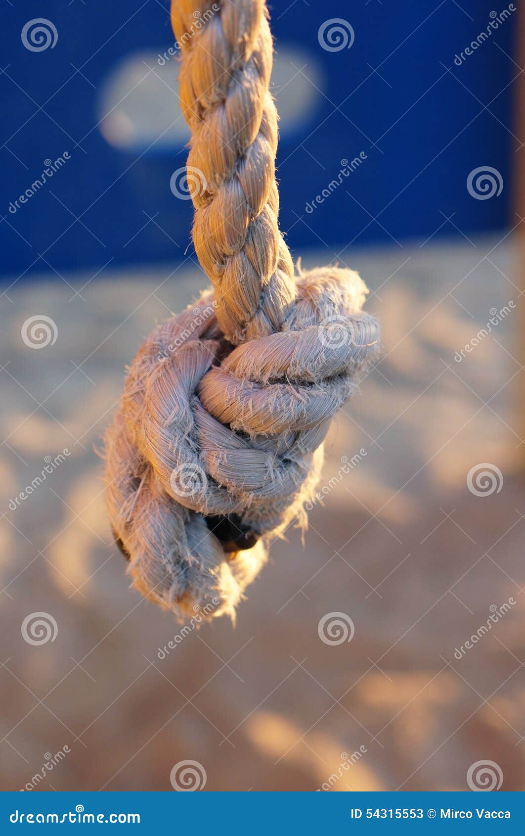 Rope knot stock image. Image of knot, hanging, rope, close - 54315553