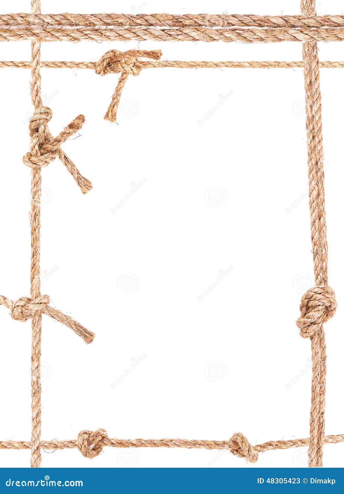 Rope Knot Frame Royalty-Free Stock Photography | CartoonDealer.com ...