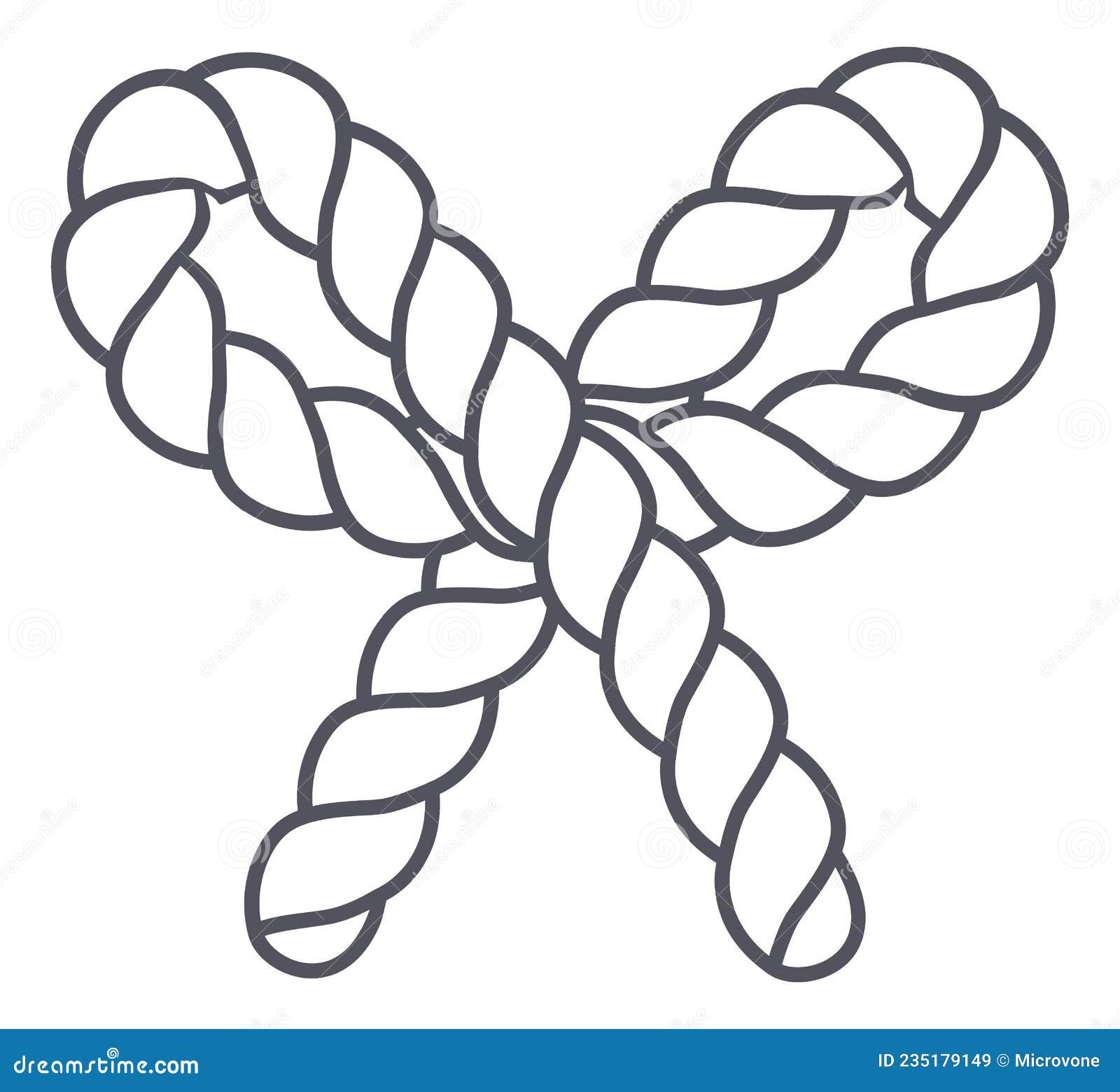 Knot Icon. Trendy Knot Logo Concept On White Background From Nau ...