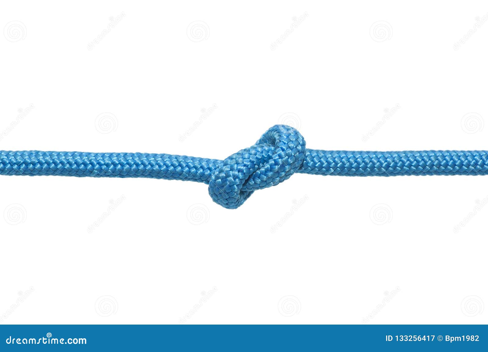 Knot Isolated on White Background Stock Image - Image of navy, connect ...