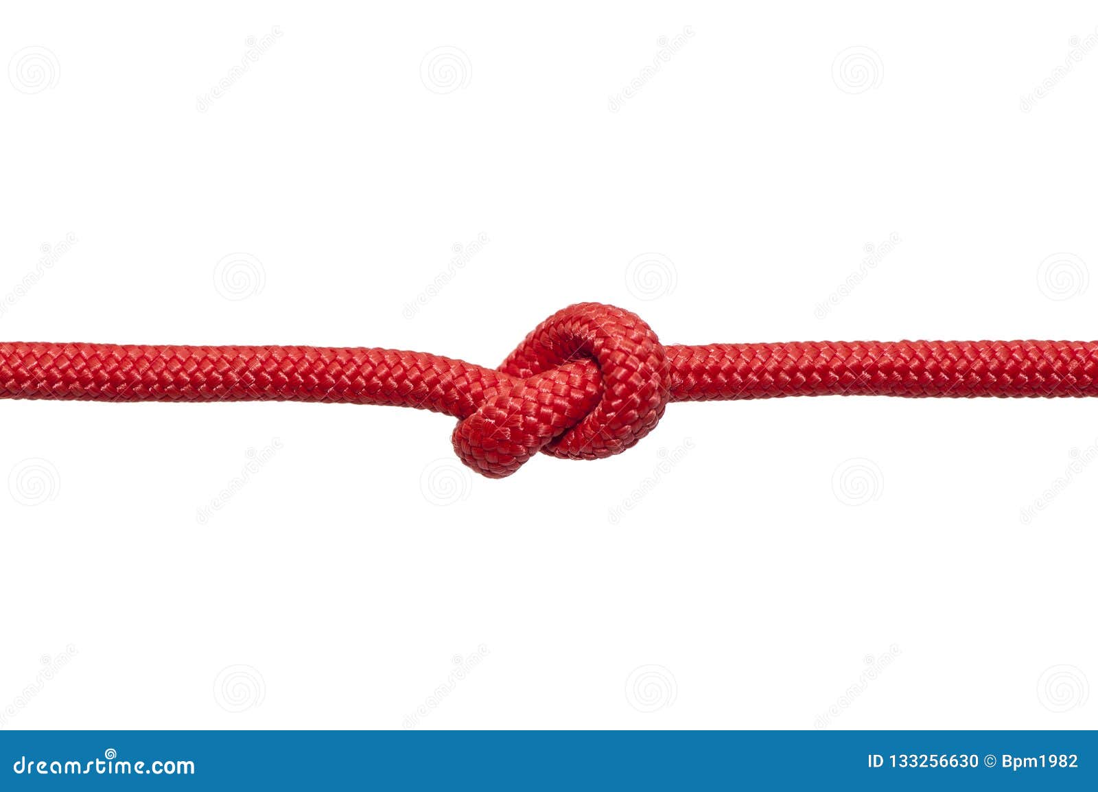 Knot Isolated on White Background Stock Photo - Image of bend, node ...