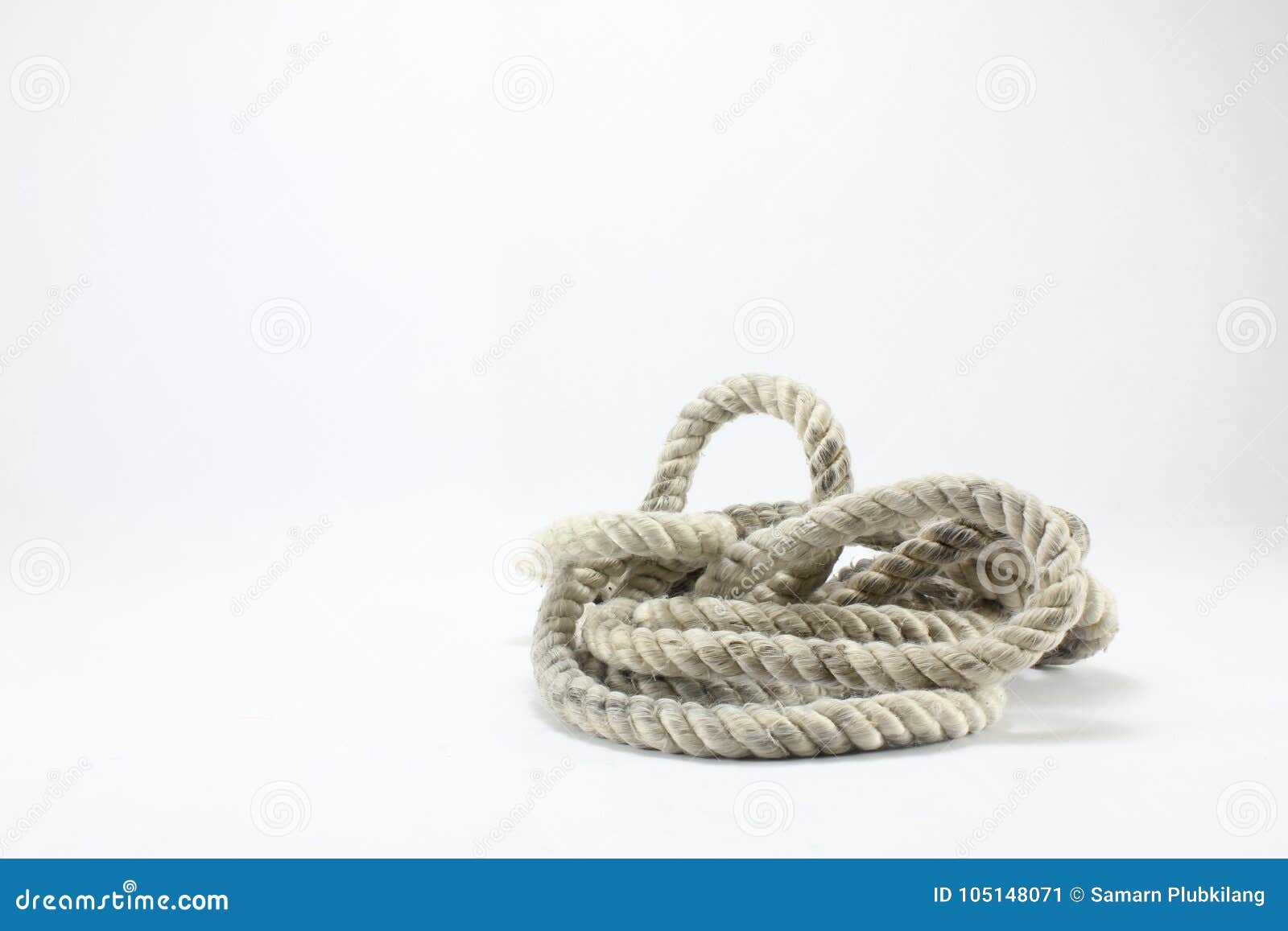 Rope or Knot stock image. Image of noose, fiber, cable - 105148071