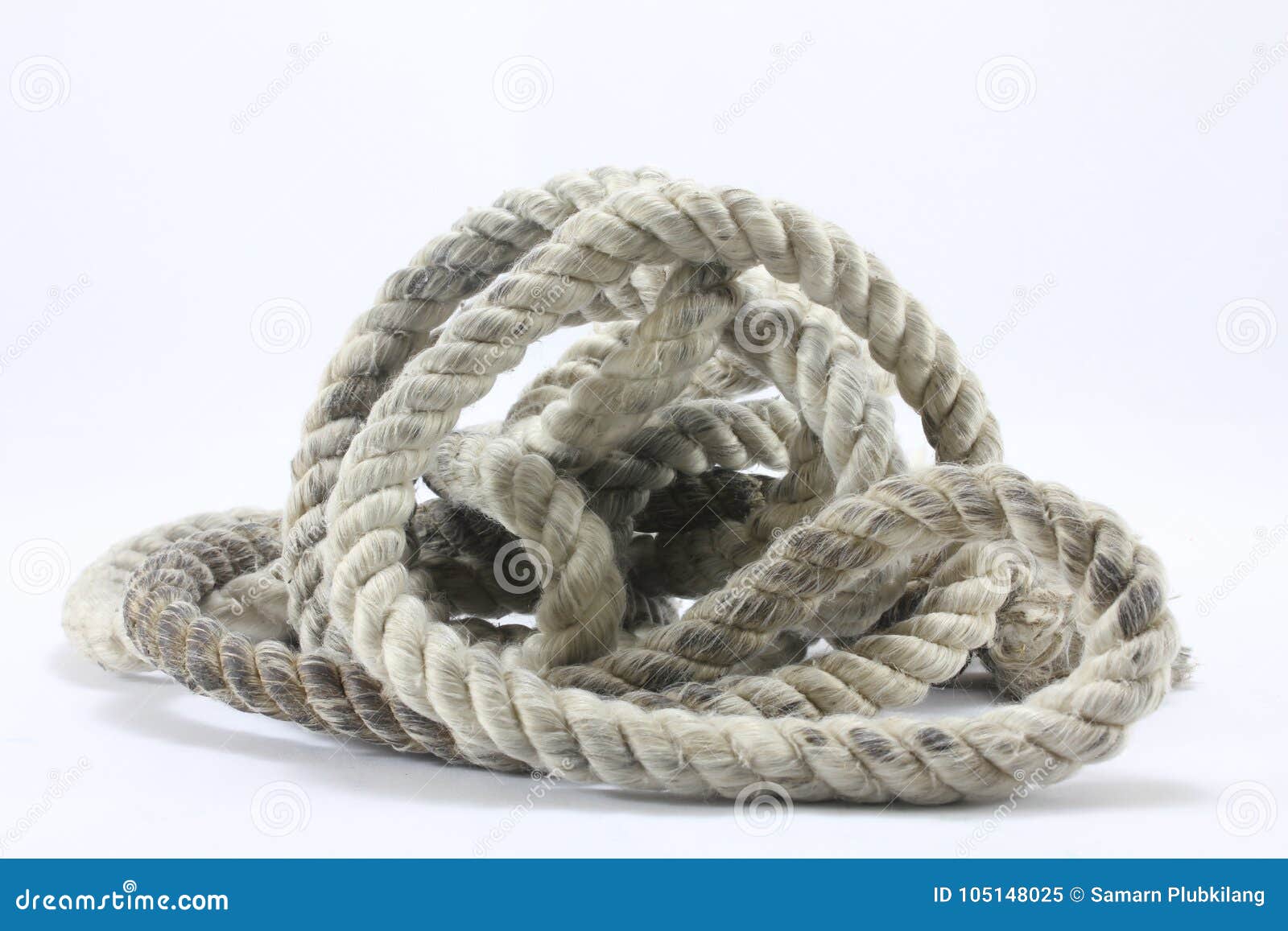 Rope or Knot stock image. Image of loop, connection - 105148025