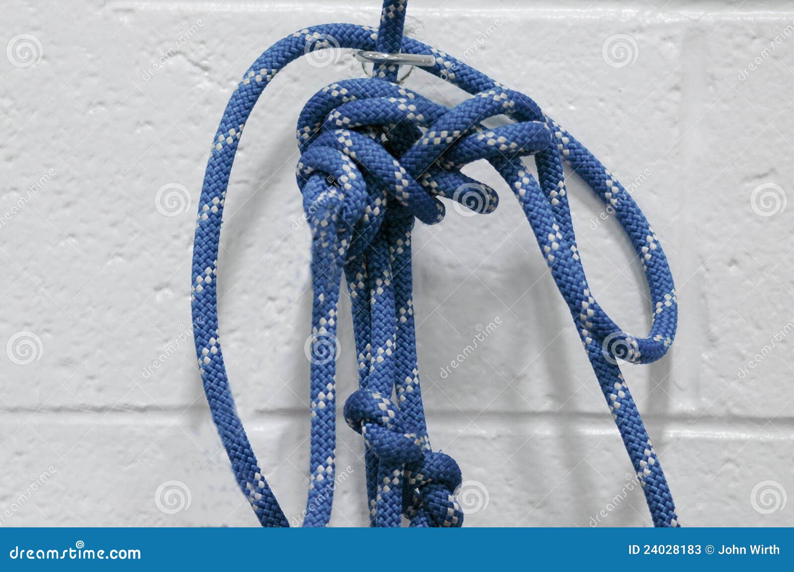 Rope with Knots stock image. Image of rope, knot, loop - 24028183