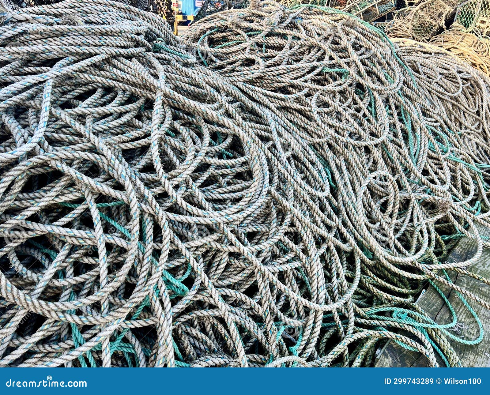 Rope stock image. Image of function, wind, tangled, rope - 299743289