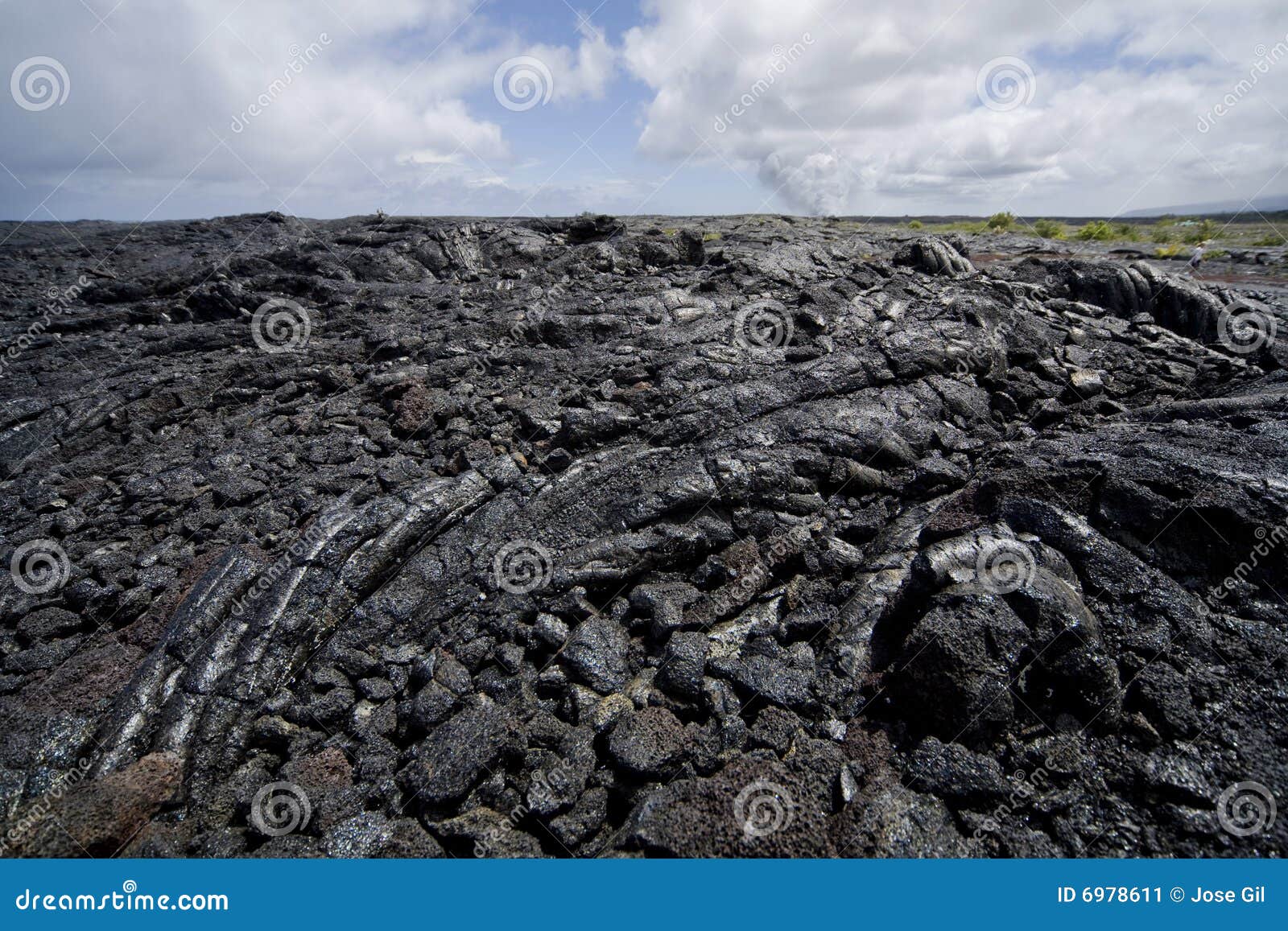 Rope Lava stock image. Image of lavarock, park, hawaii - 6978611