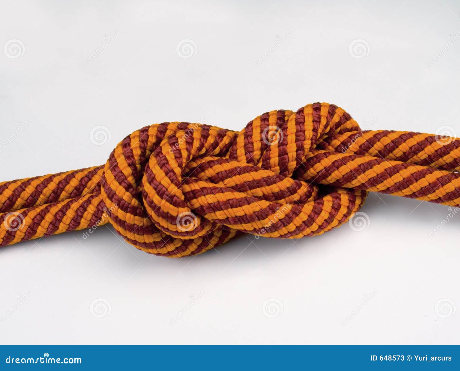 Rope Lock. Figure Eight stock image. Image of knot, strands - 648573
