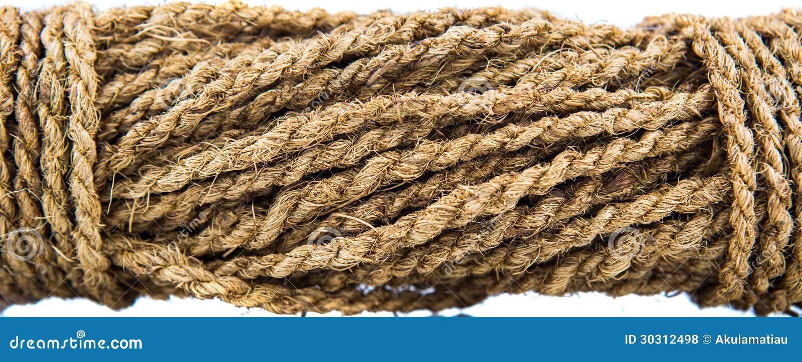 Coconut Fiber Rope stock photo. Image of cordage, extract - 30312498