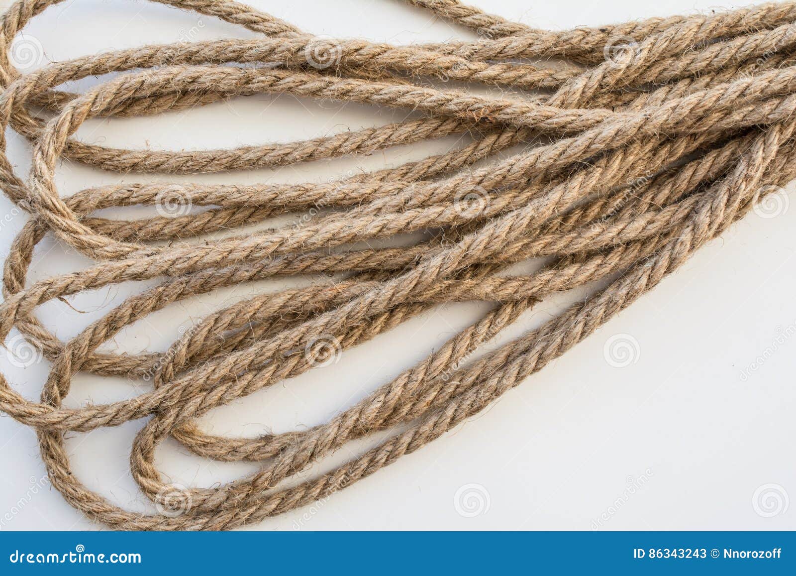 Rope made of flax stock image. Image of background, concepts - 86343243