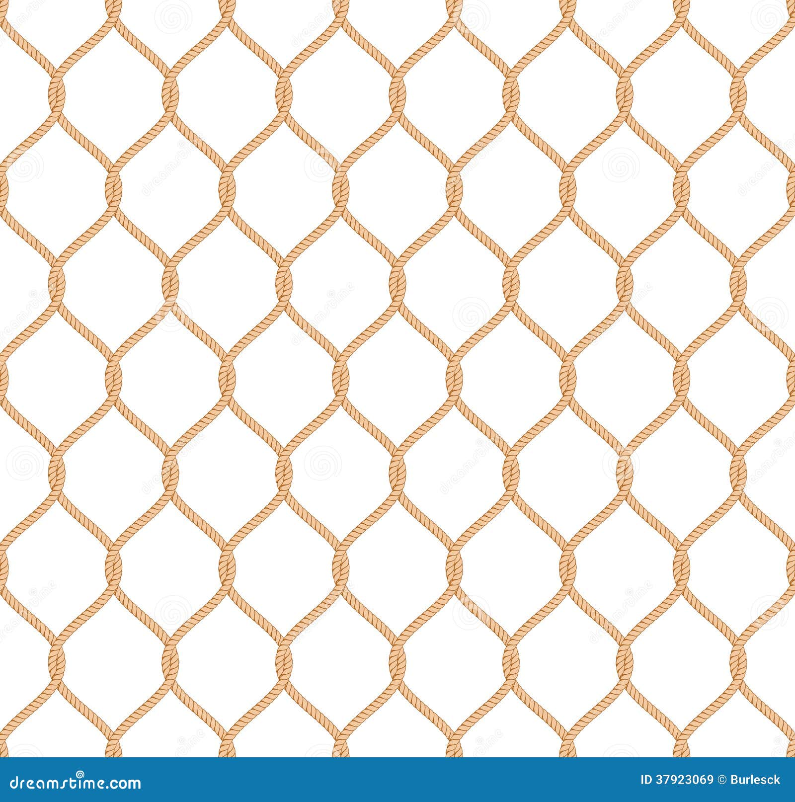 Rope marine net pattern stock vector. Illustration of loop - 37923069