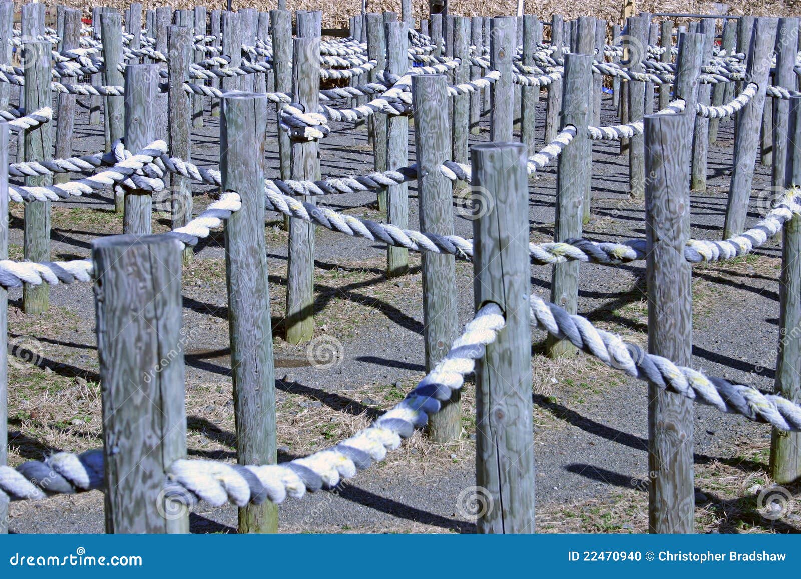 Rope Maze stock photo. Image of pattern, labyrinth, choice - 22470940