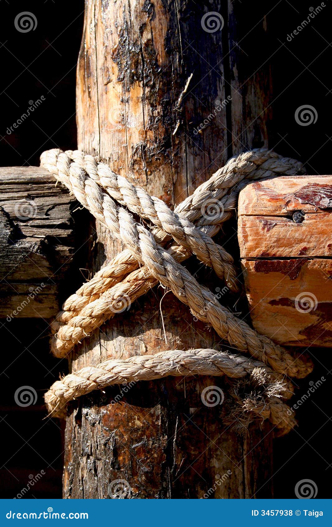 Rope On Nail Royalty-Free Stock Photo | CartoonDealer.com #44732379
