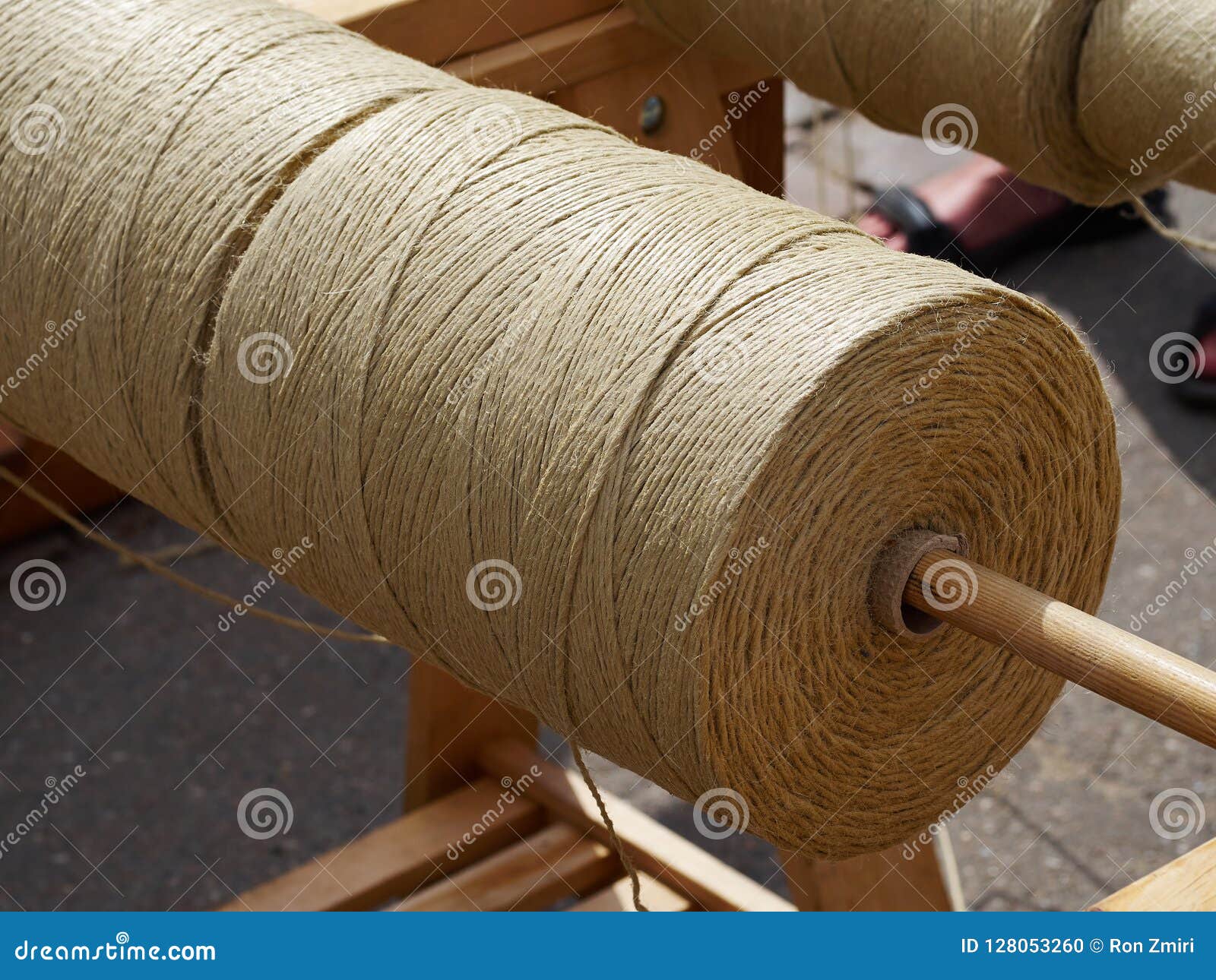 Rope Nautical Marine Line Drum Stock Photo - Image of solid ...