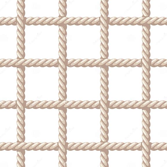 Rope net stock vector. Illustration of pattern, chain - 130664093