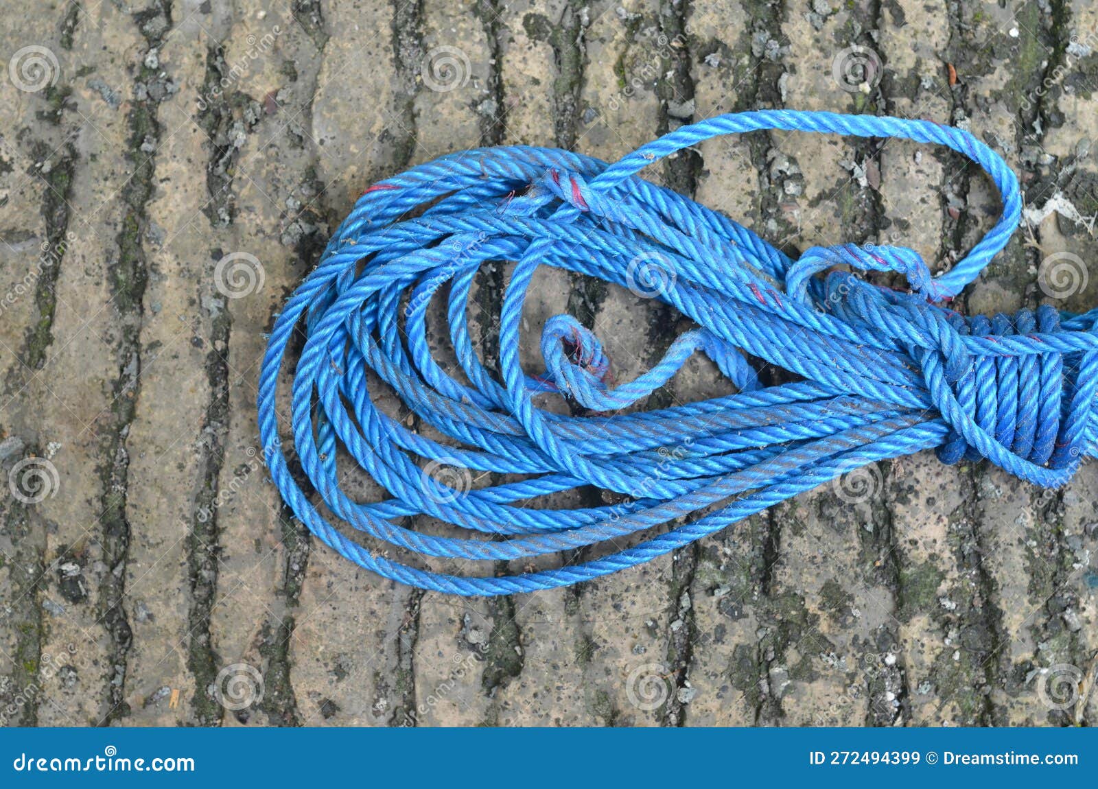 A Rope that is Often Called a Slap Rope that is Placed on the Floor ...