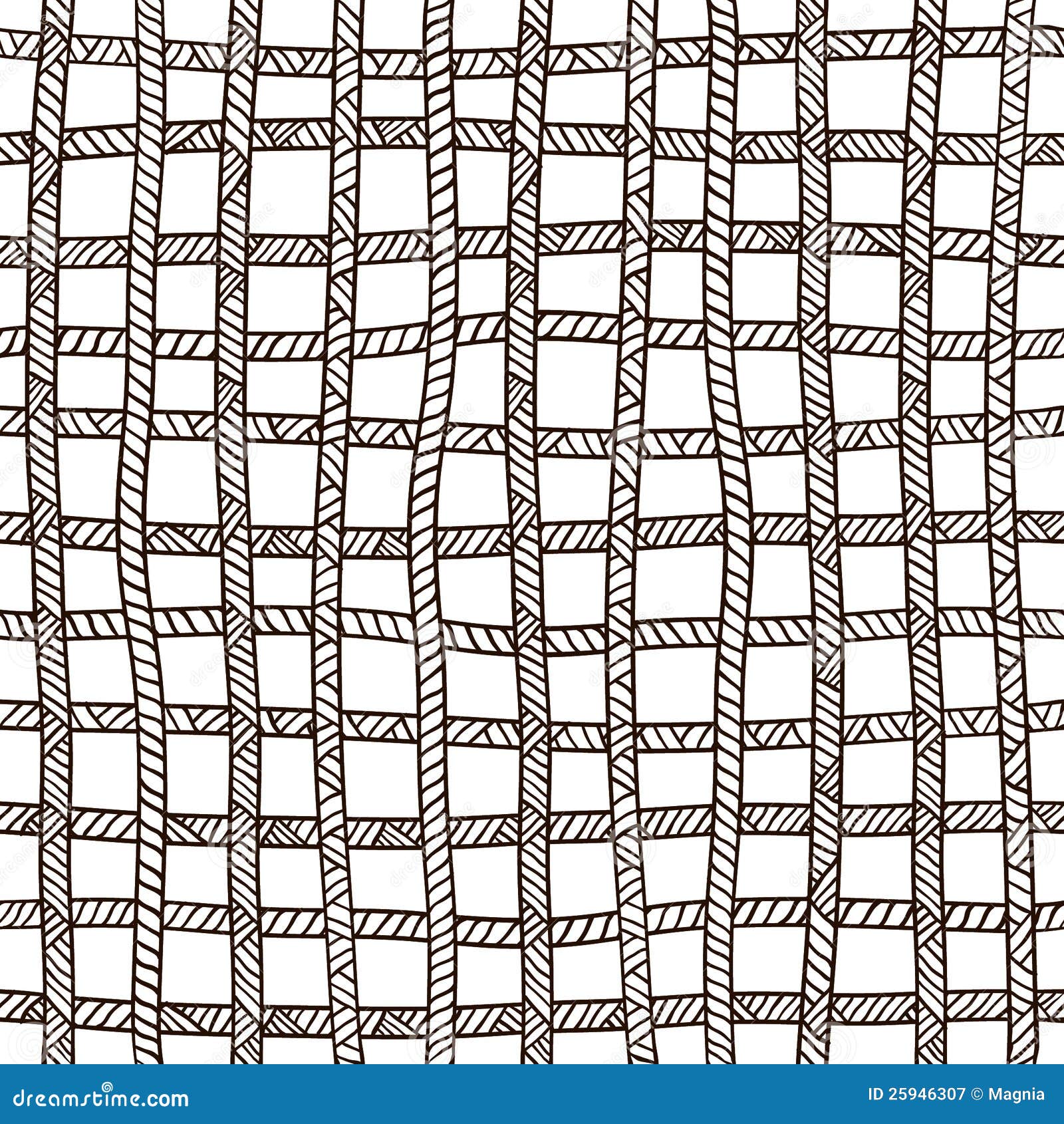 Braided Rope Drawing