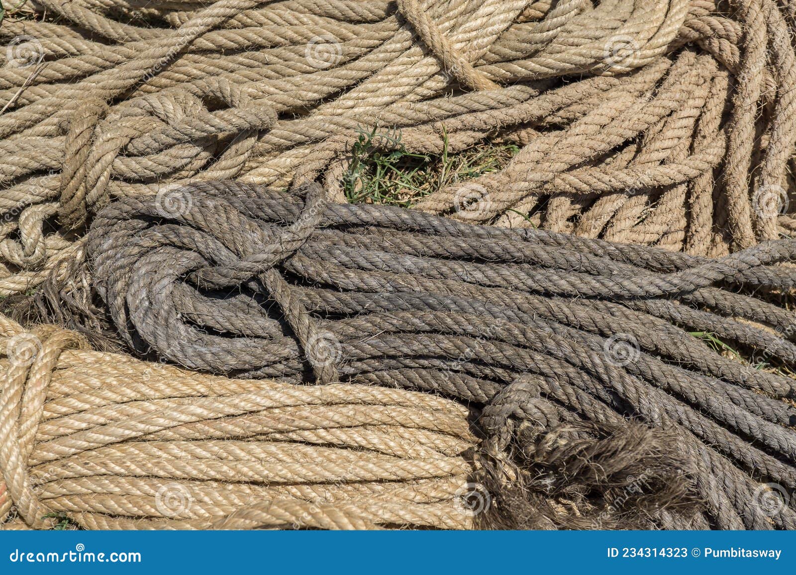 Abstract Background Made with Rope Stock Image - Image of spiral ...