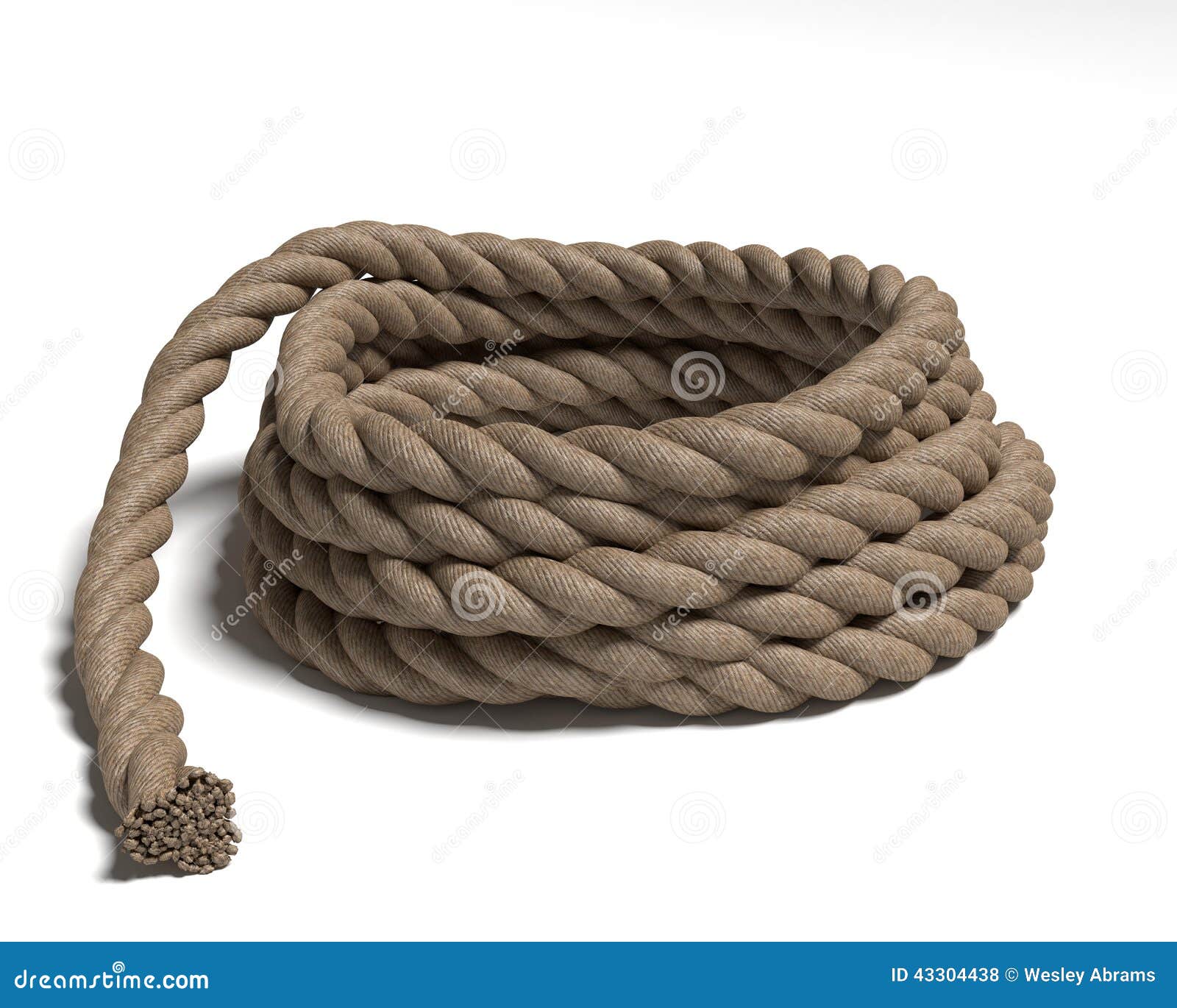 Rope Pile stock illustration. Illustration of pile, rope - 43304438