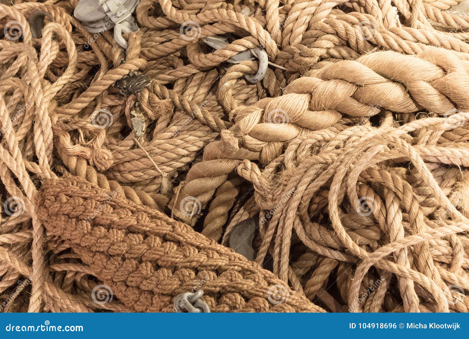 Rope In A Pile Royalty-Free Stock Photography | CartoonDealer.com ...