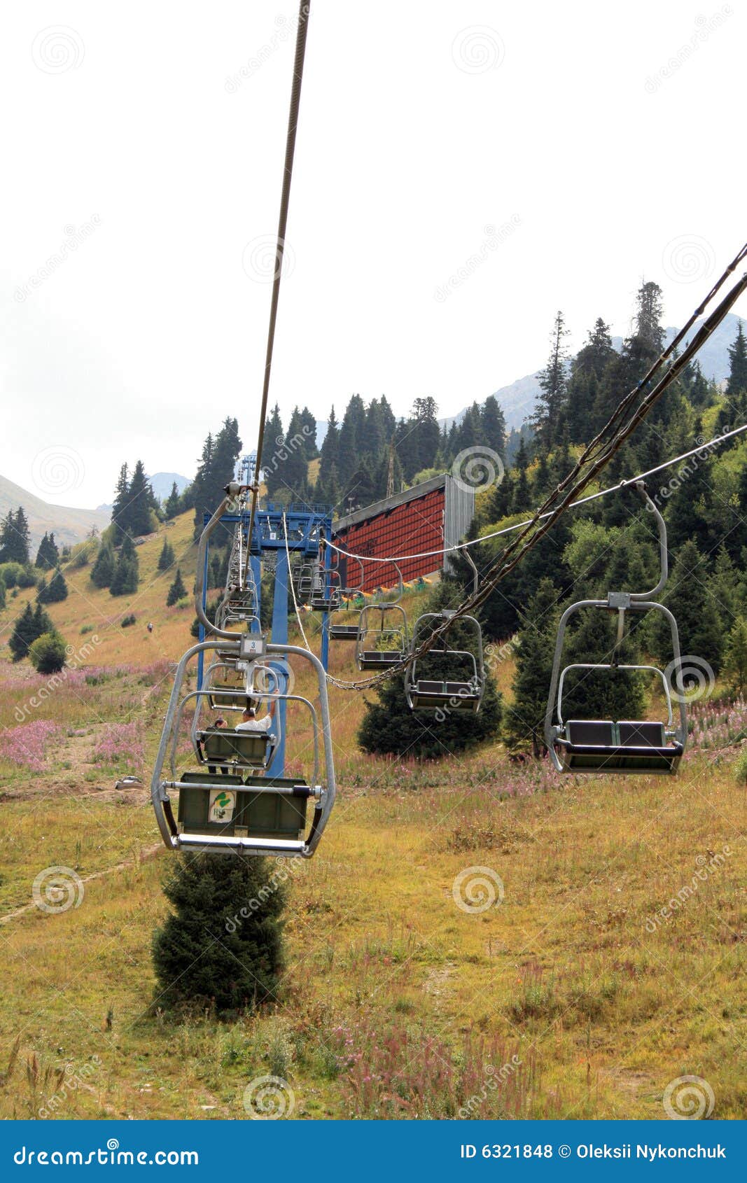 Rope road stock photo. Image of medeu, active, sunny, transport - 6321848