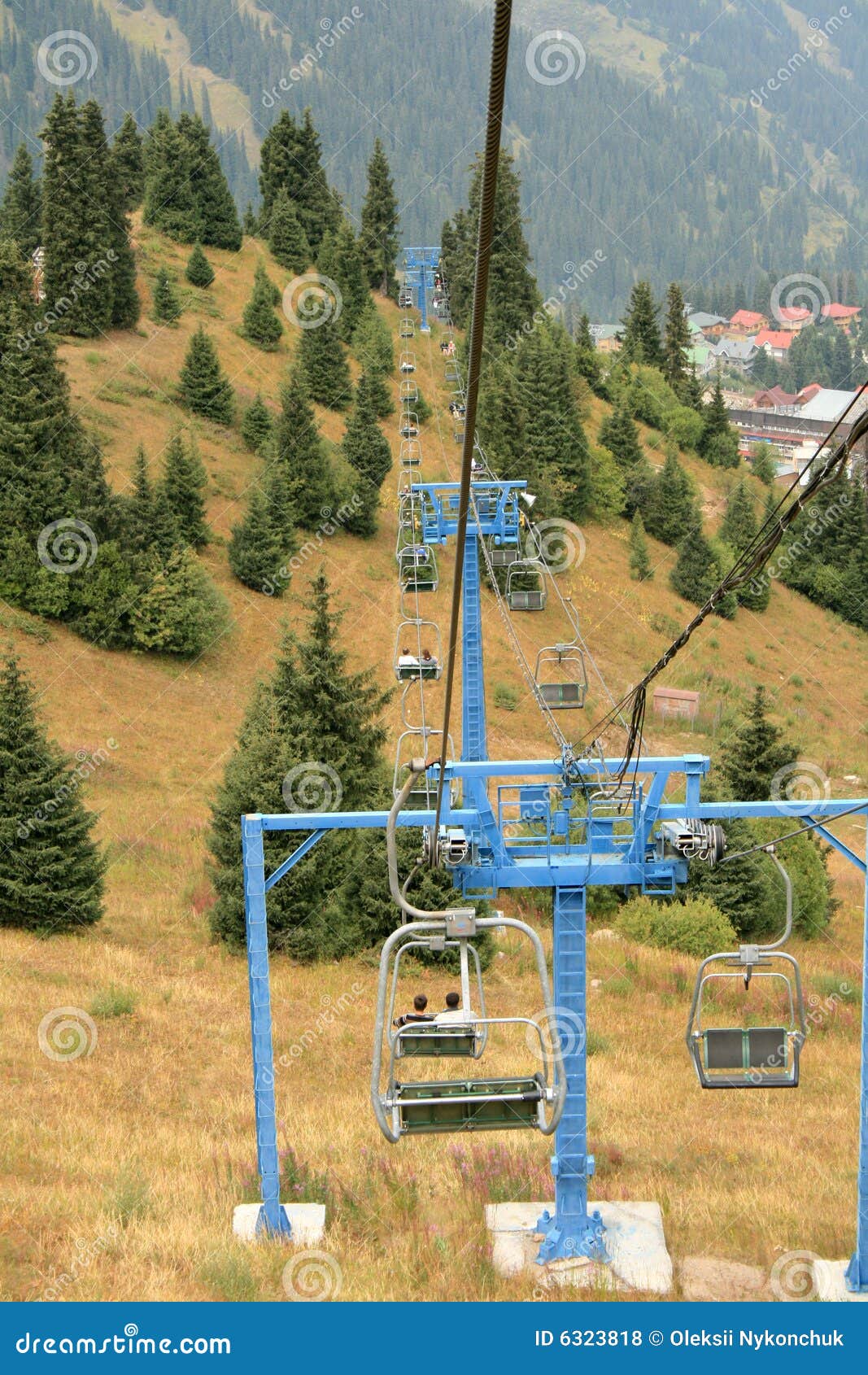 Rope road stock photo. Image of tree, cold, fresh, industrial - 6323818