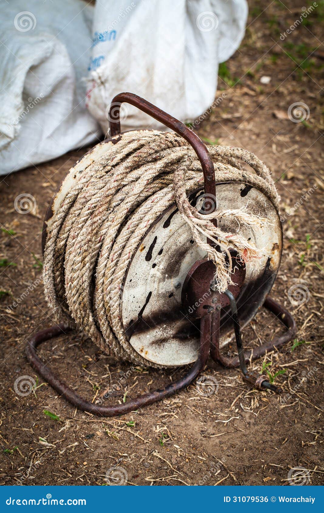 Rope Roll Background And Texture Royalty-Free Stock Image ...