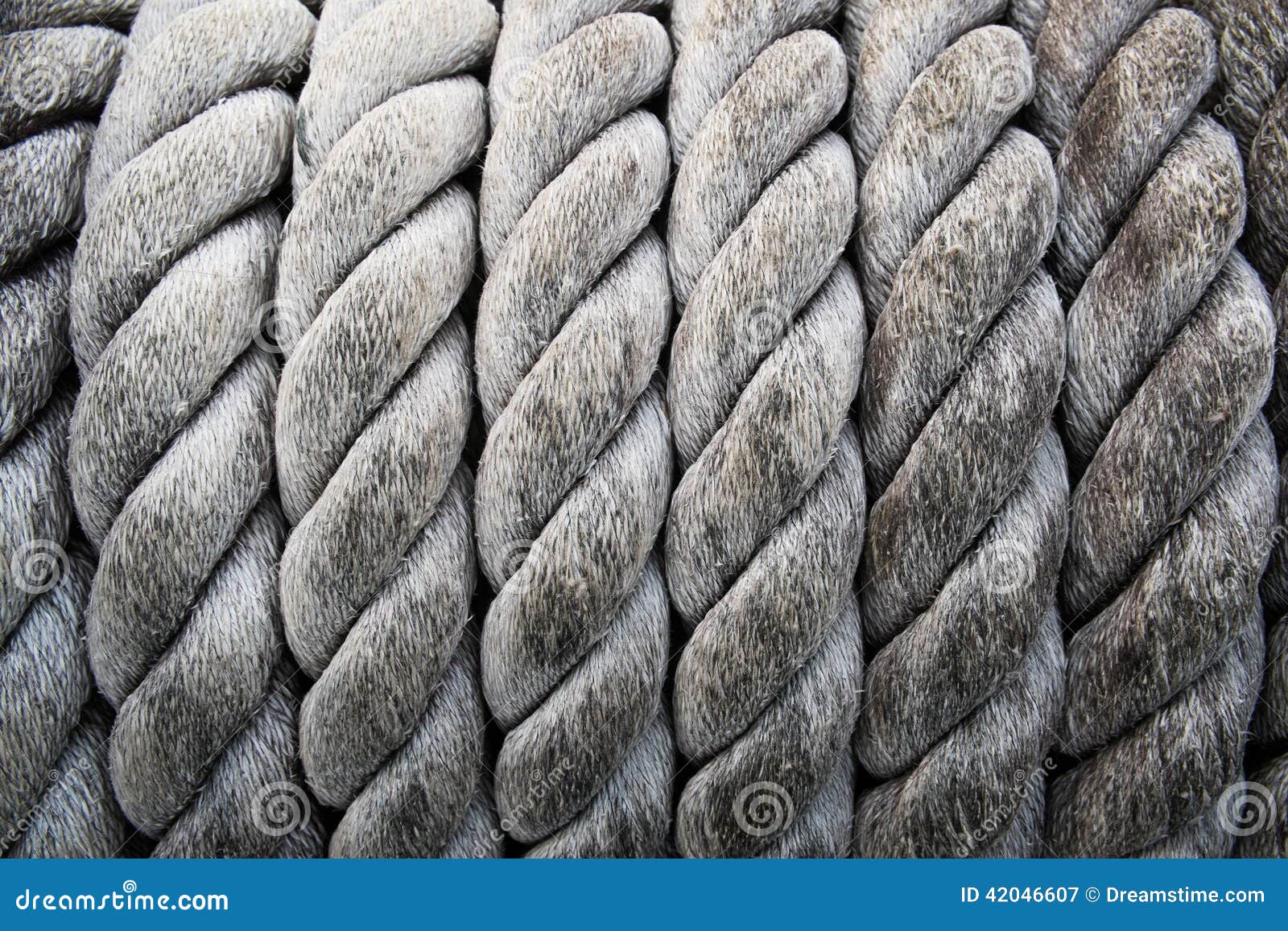 Rope roll stock image. Image of rope, cable, round, industrial - 42046607