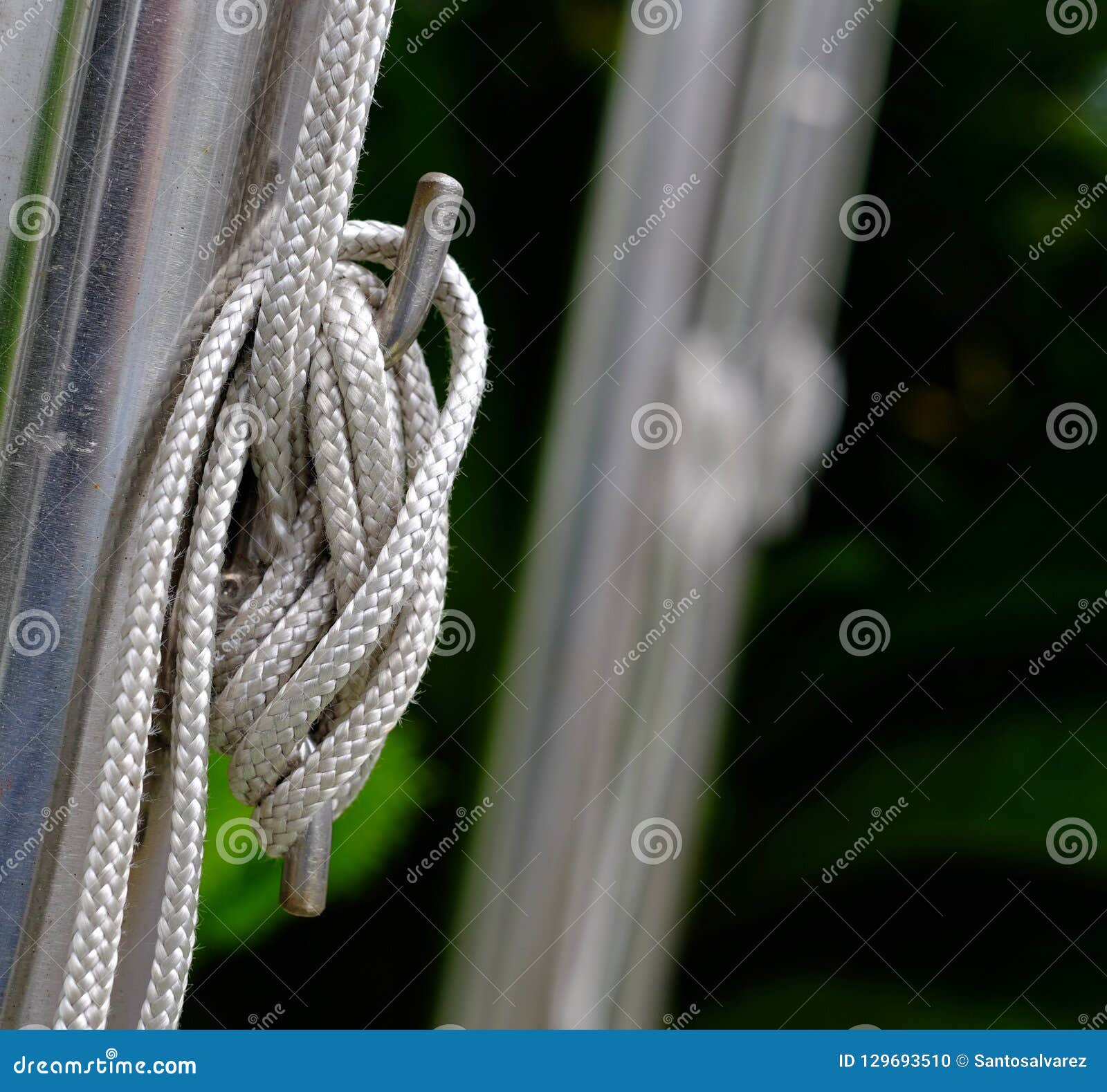 Rope rolled stock photo. Image of frigate, businesslike - 129693510