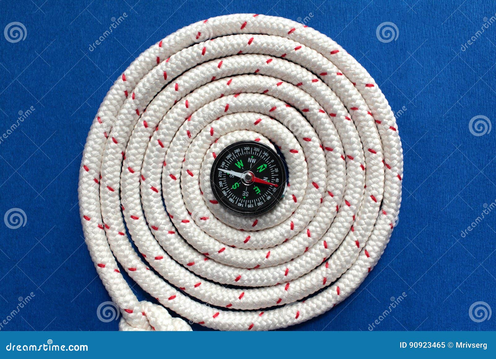 Rope round spiral stock image. Image of coil, circle - 90923465