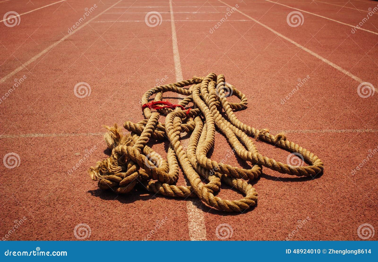 Rope stock photo. Image of edge, class, boundary, competition - 48924010