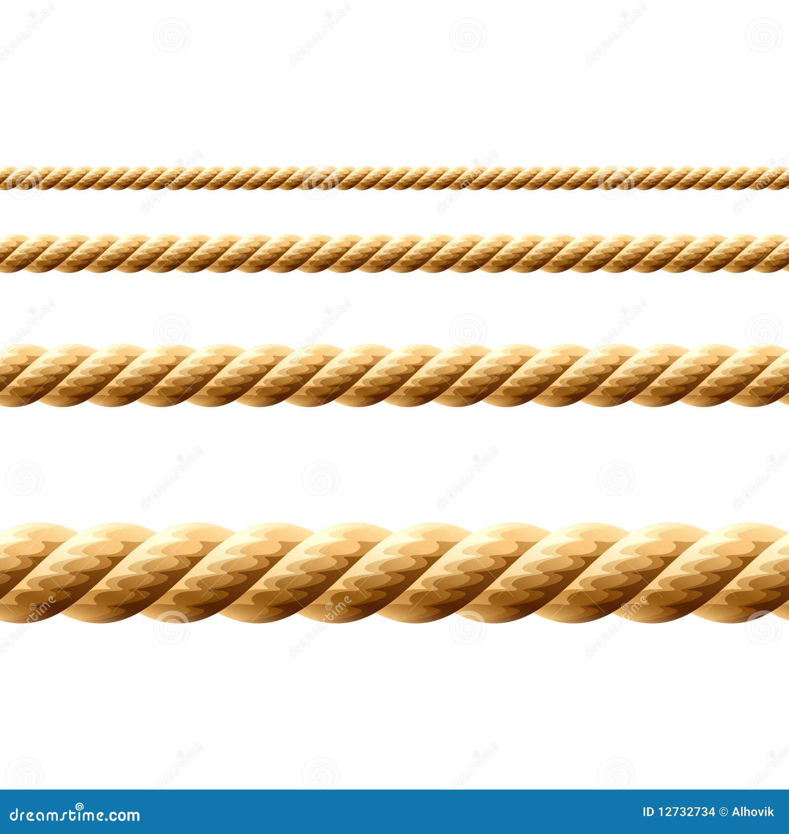 Straight Rope Clipart