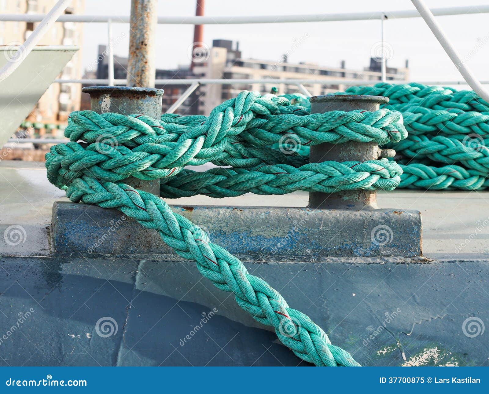 Rope of a ship stock image. Image of nautical, ship, vessel - 37700875