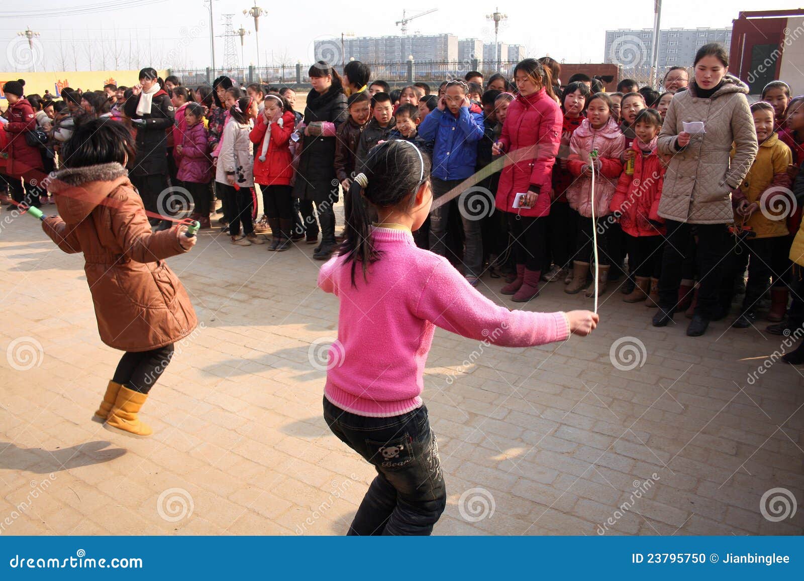 Rope Skipping Competition editorial image. Image of play - 23795750