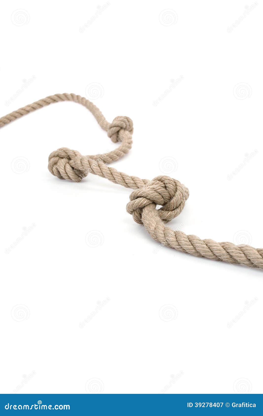 Rope stock image. Image of tied, string, strong, beige - 39278407