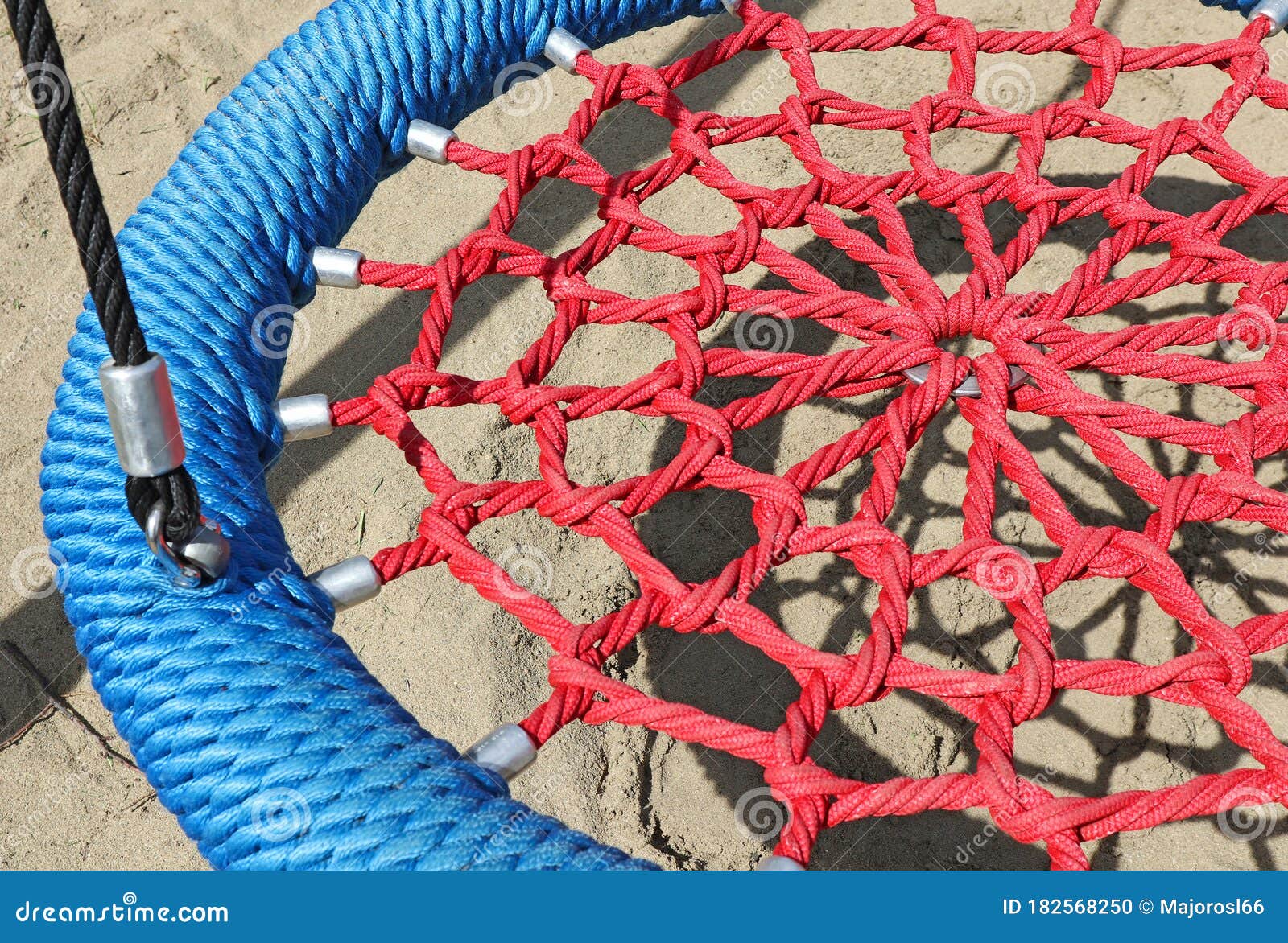 Rope Swing at the Playground Stock Photo - Image of rope, recreational ...