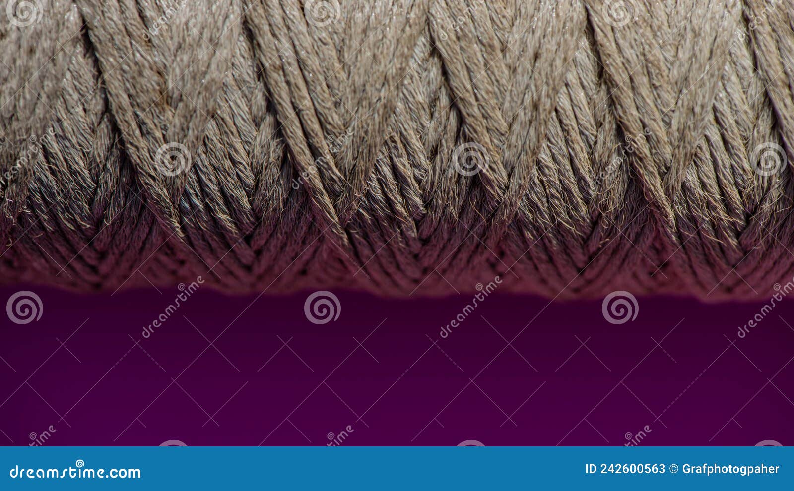 Rope Thread Filter for Water Purification Stock Image - Image of ...