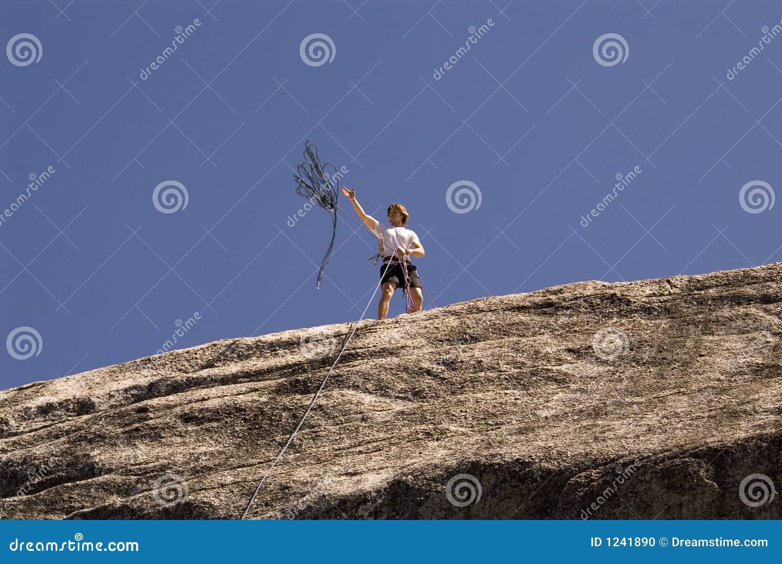 Rope Throw stock photo. Image of adult, active, brave - 1241890