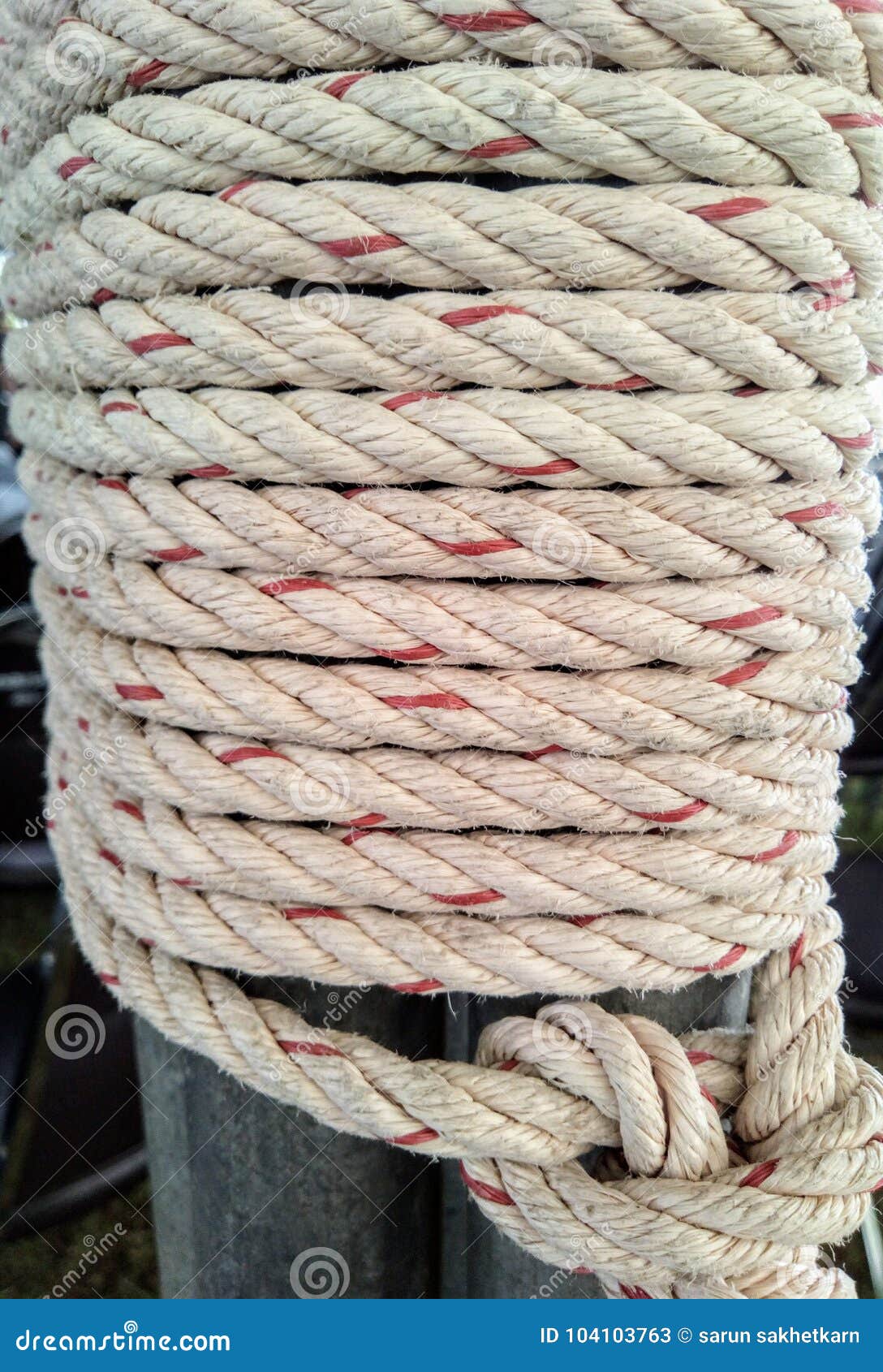 Abstract rope stock image. Image of rope, round, pole - 104103763