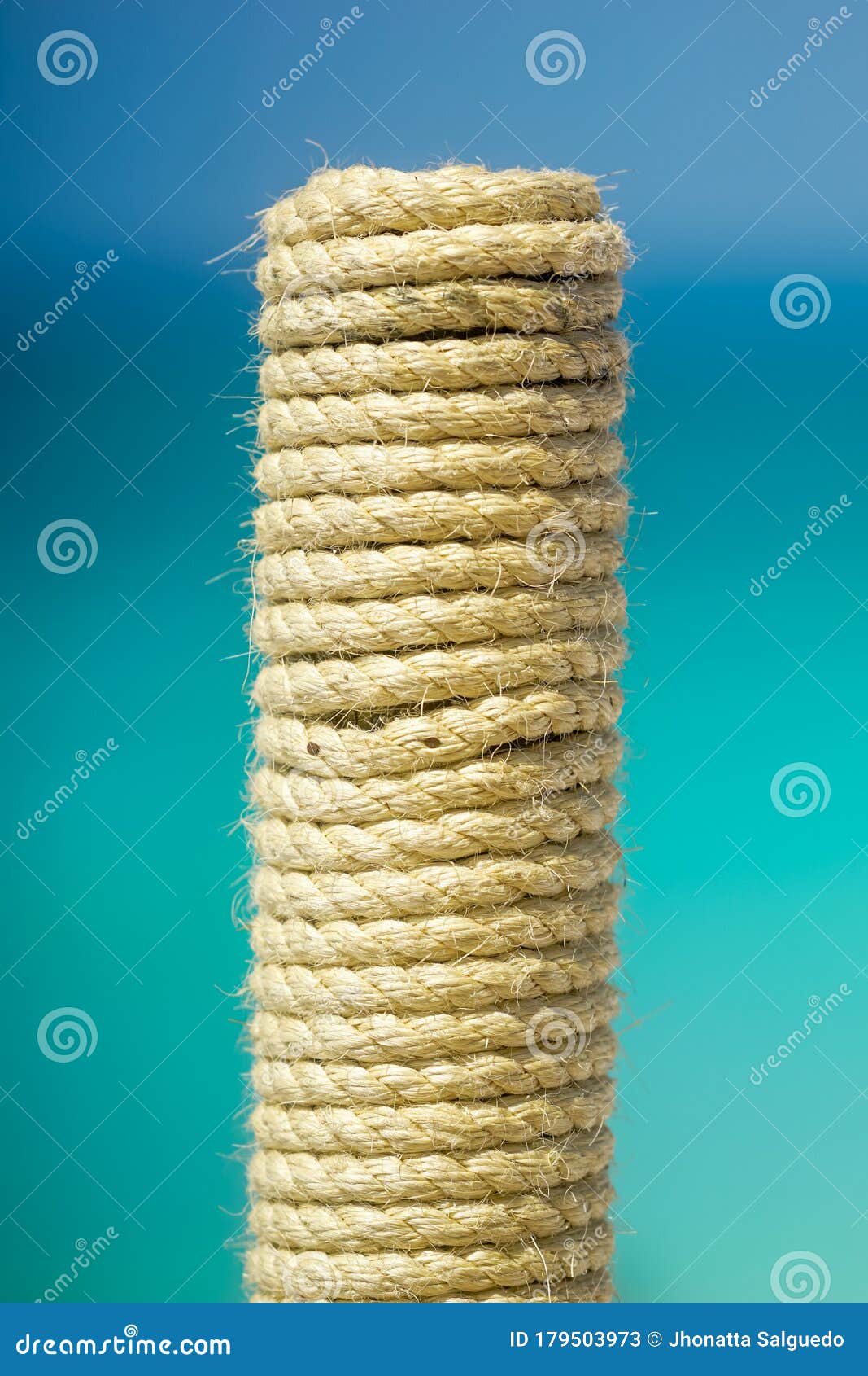 Rope tied on a stick stock image. Image of christmas - 179503973