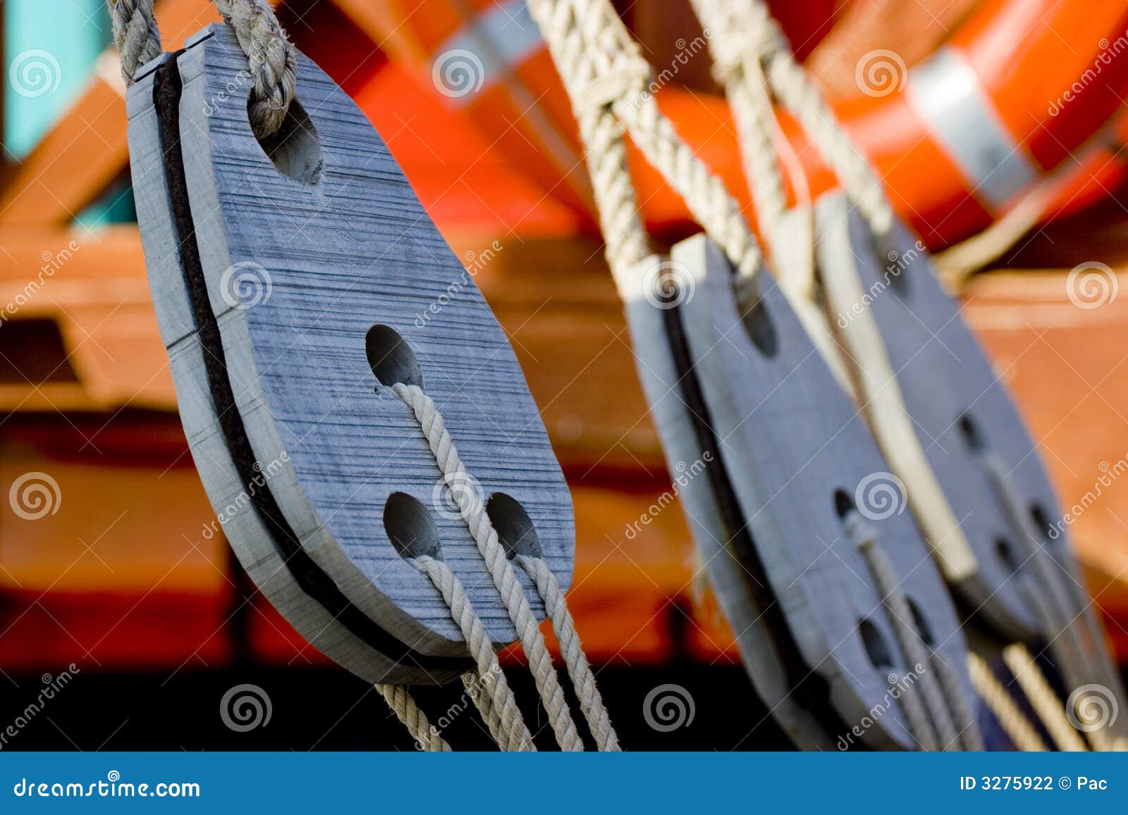 Rope ties on sailing boat stock photo. Image of watercraft - 3275922